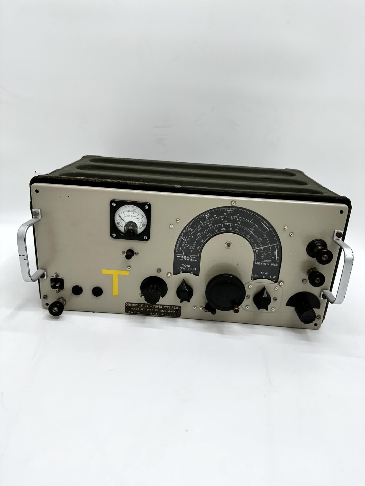 Communication Receiver Type PCR2 - The History Of The Radio